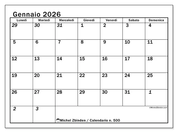 Calendari Michel Zbinden