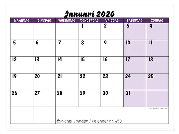 12 Maanden Van Het Jaar Kalender